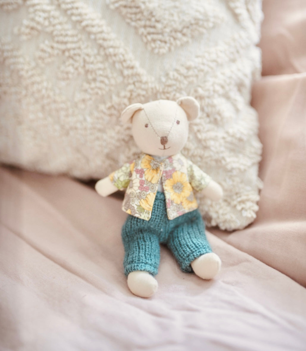 Bobbie the Bear Mini Doll – Little Gumnuts