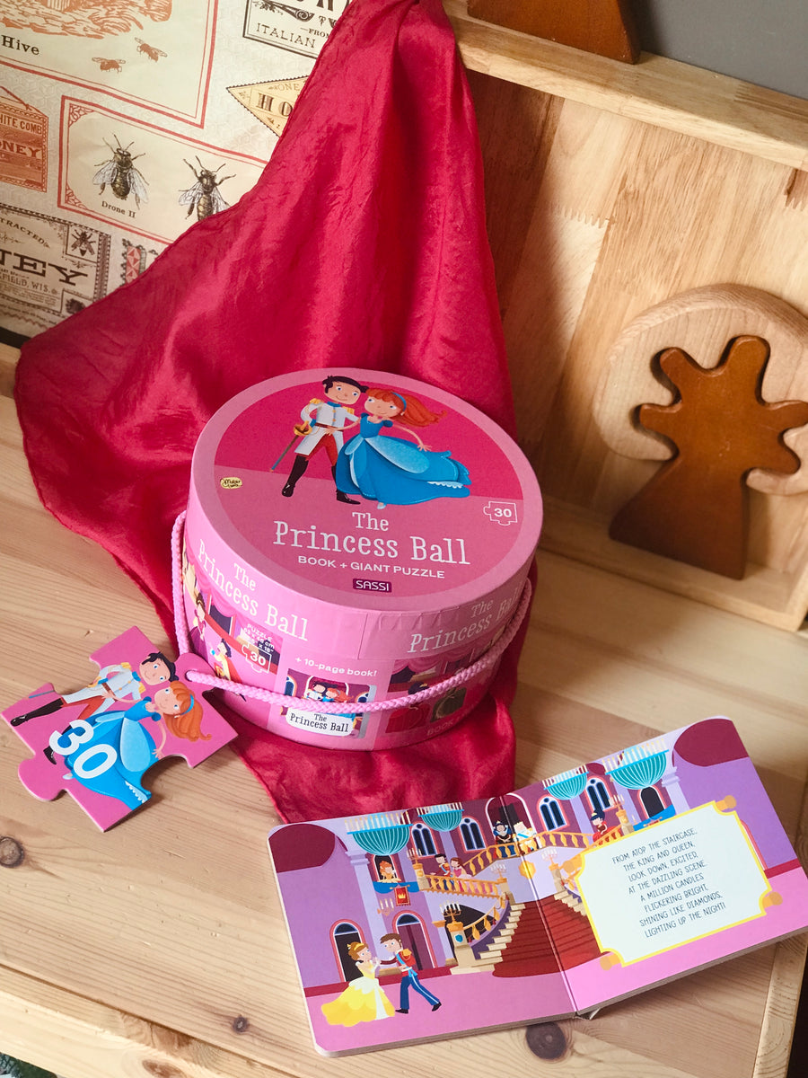 Sassi Book & Giant Puzzle Princess – Little Gumnuts